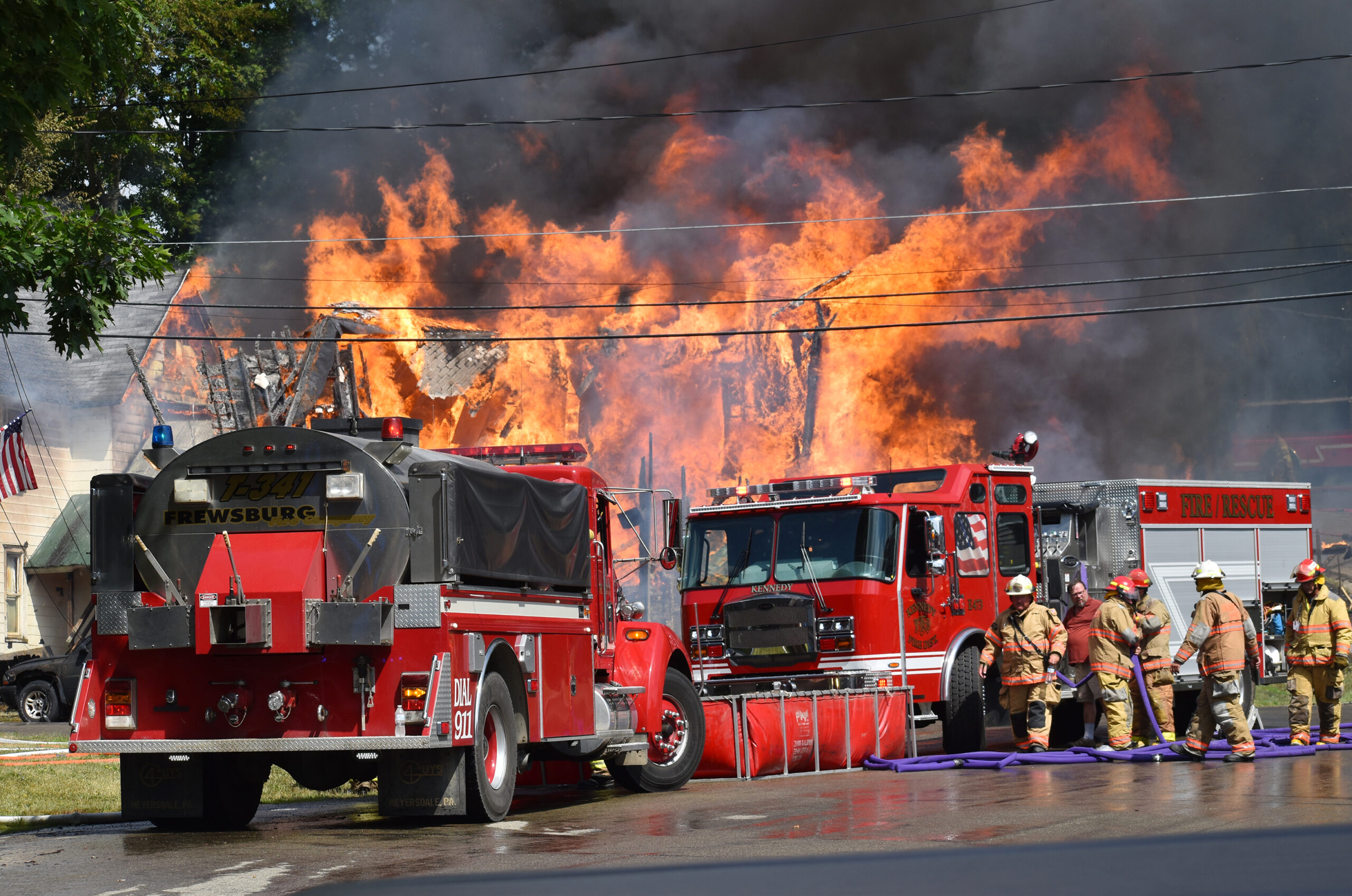 7.20.22 kennedy fire 05 | News, Sports, Jobs - Post Journal